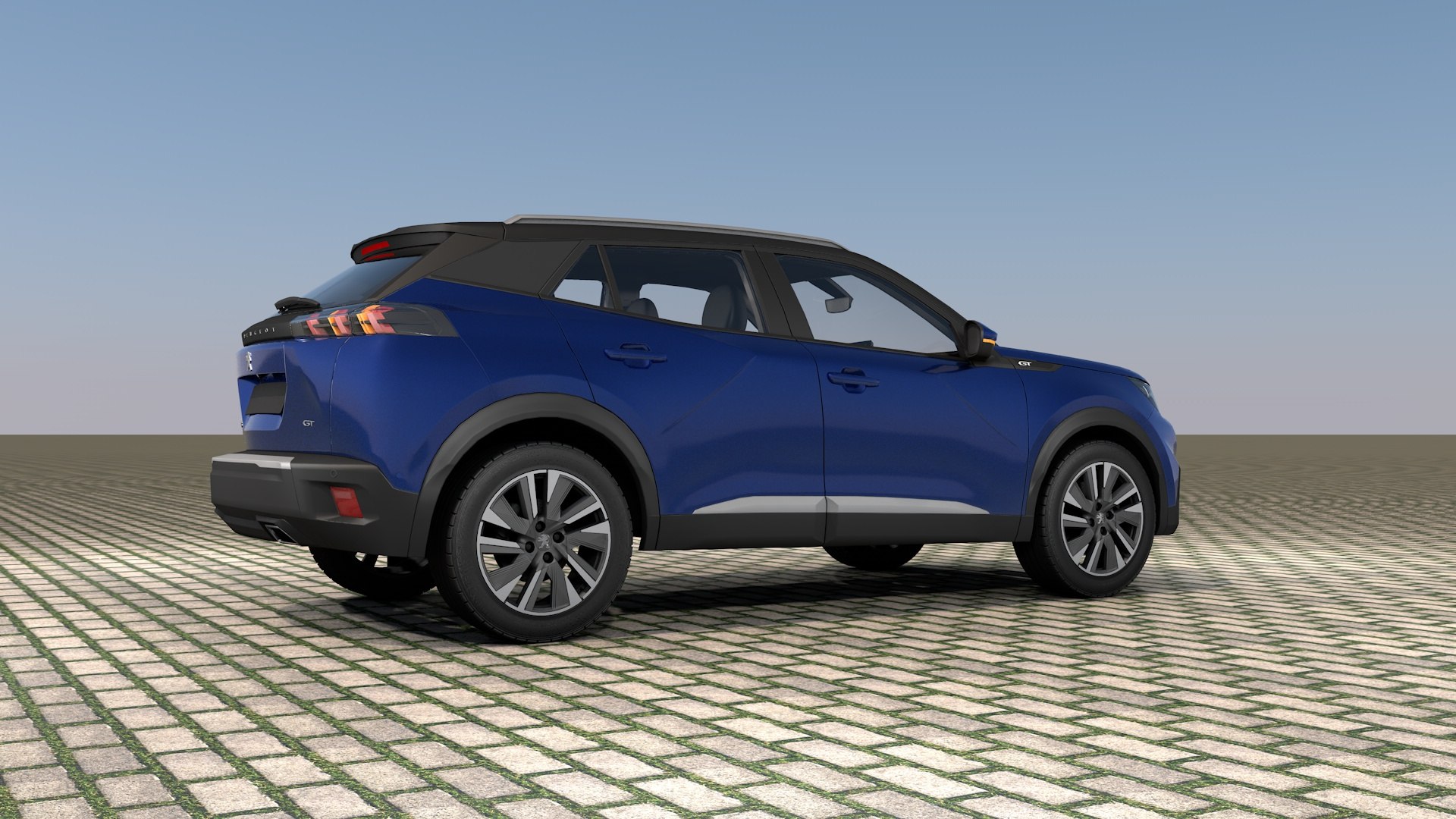 Peugeot 2008 3D Model - TurboSquid 1527018