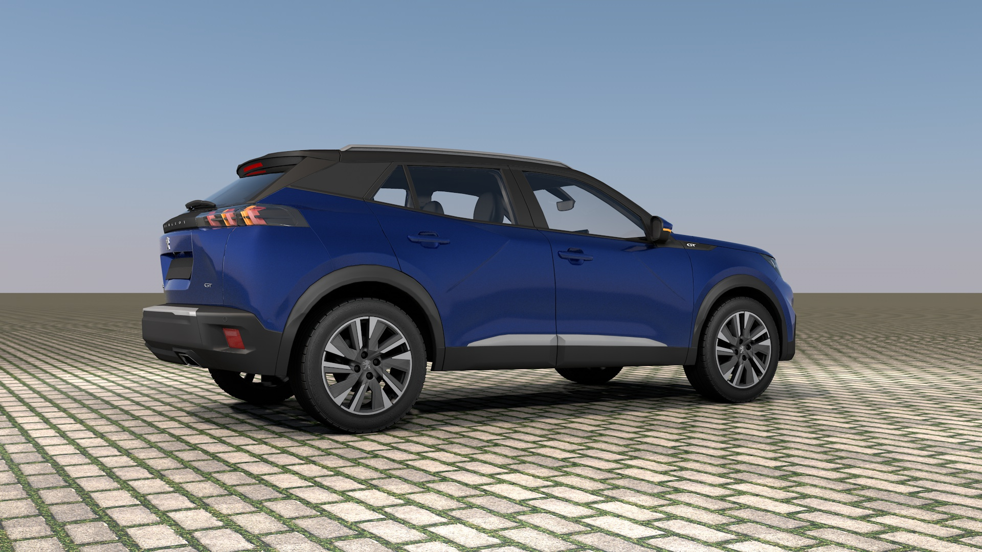 Peugeot 2008 3D model - TurboSquid 1527018