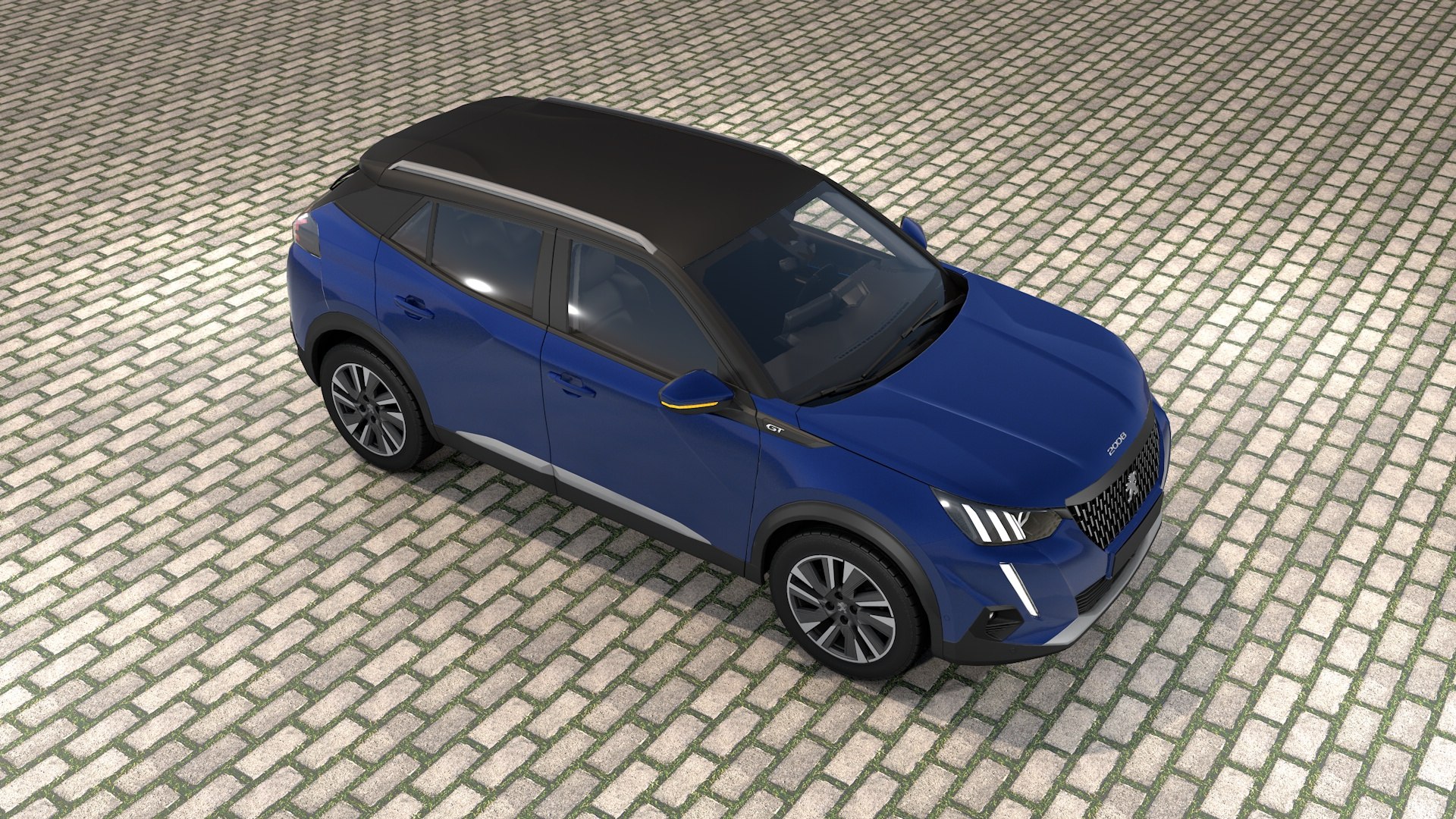 Peugeot 2008 3D Model - TurboSquid 1527018