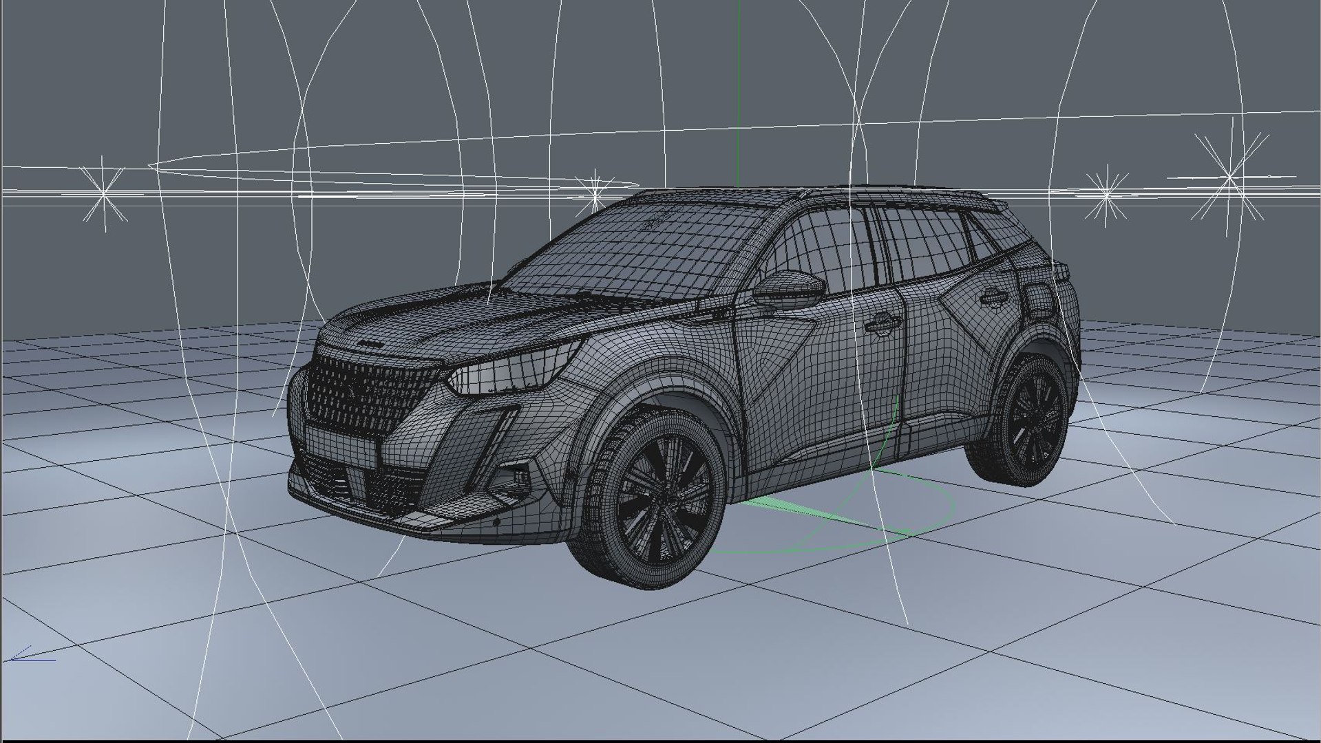 Peugeot 2008 3D Model - TurboSquid 1527018