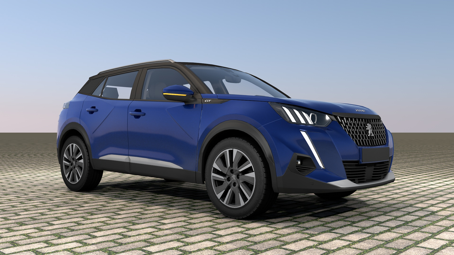 Peugeot 2008 3D model - TurboSquid 1527018