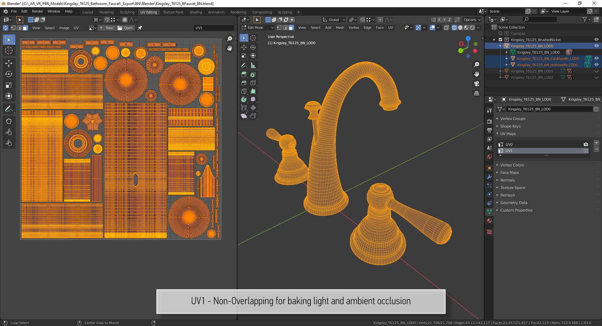 Moen Kingsley T6125bn Two-handle 3D - TurboSquid 1575902