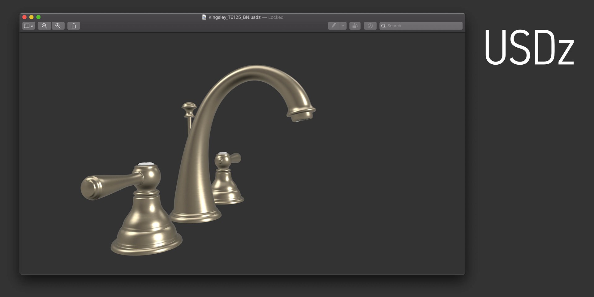 Moen Kingsley T6125bn Two-handle 3D - TurboSquid 1575902