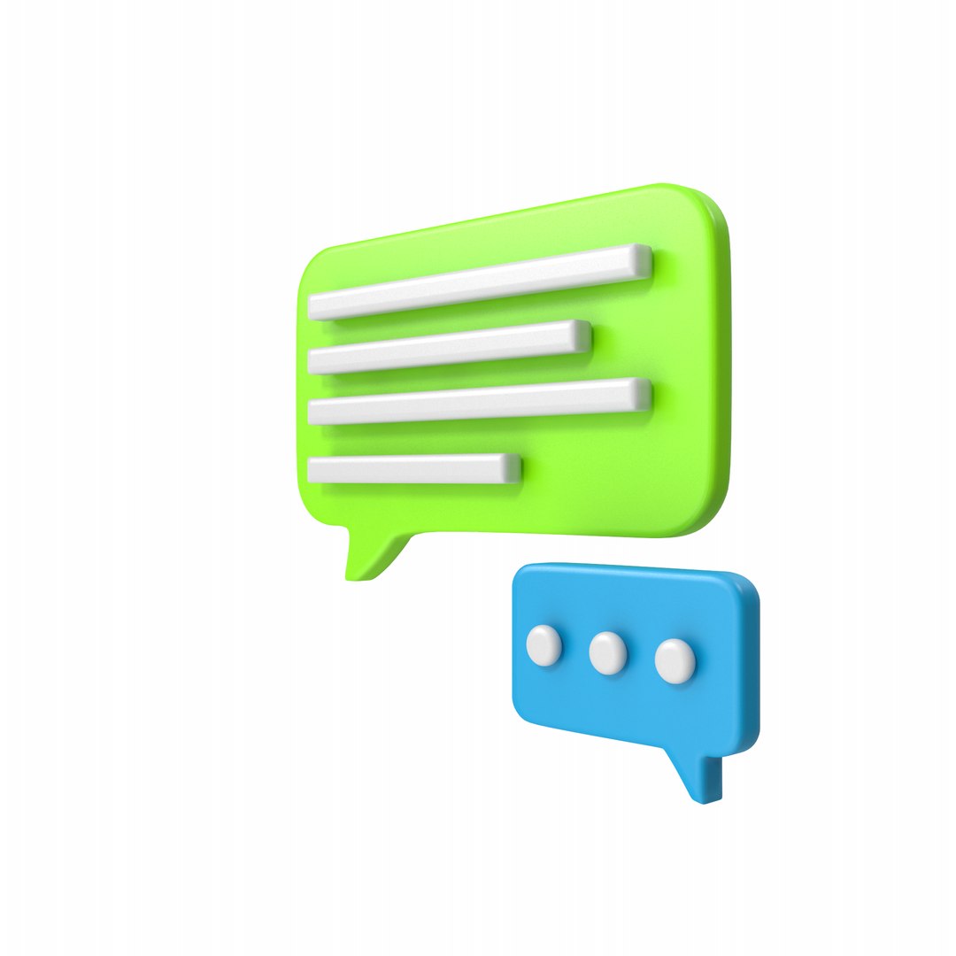 Chat Cartoon 3D Model - TurboSquid 2264956