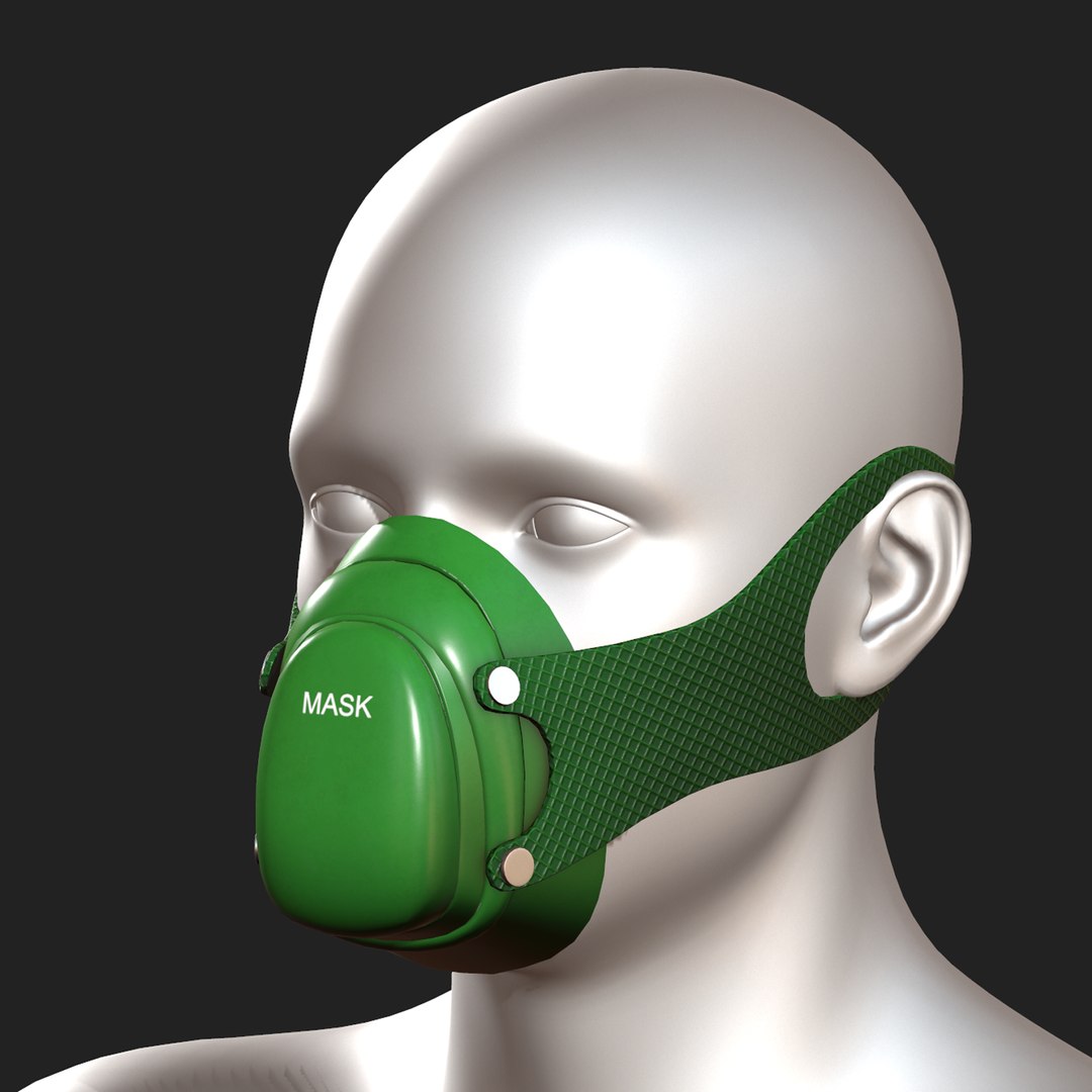 Gas Mask 3D Model - TurboSquid 1577380