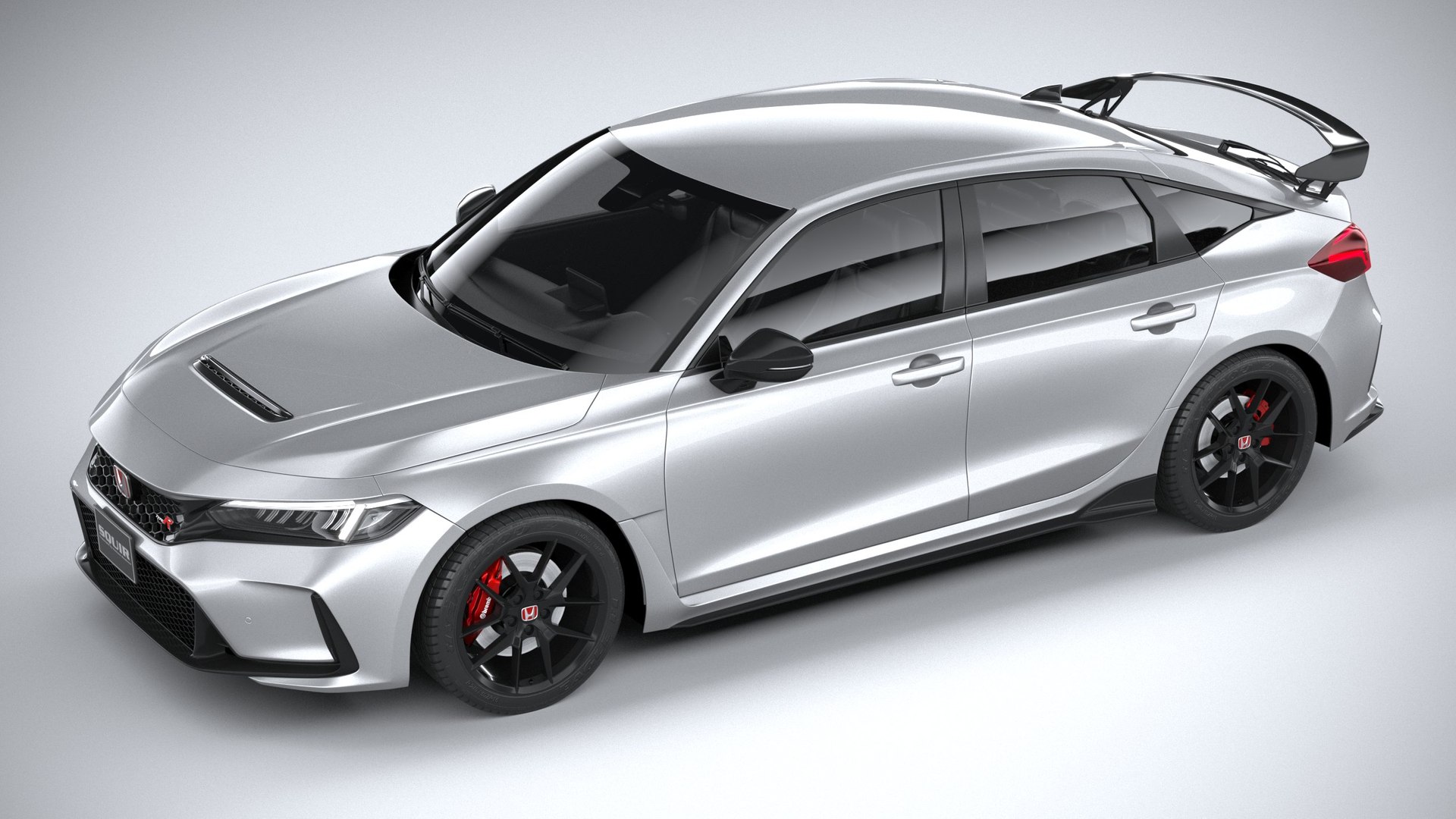 Honda Civic Type R 2023 3D - TurboSquid 1938330