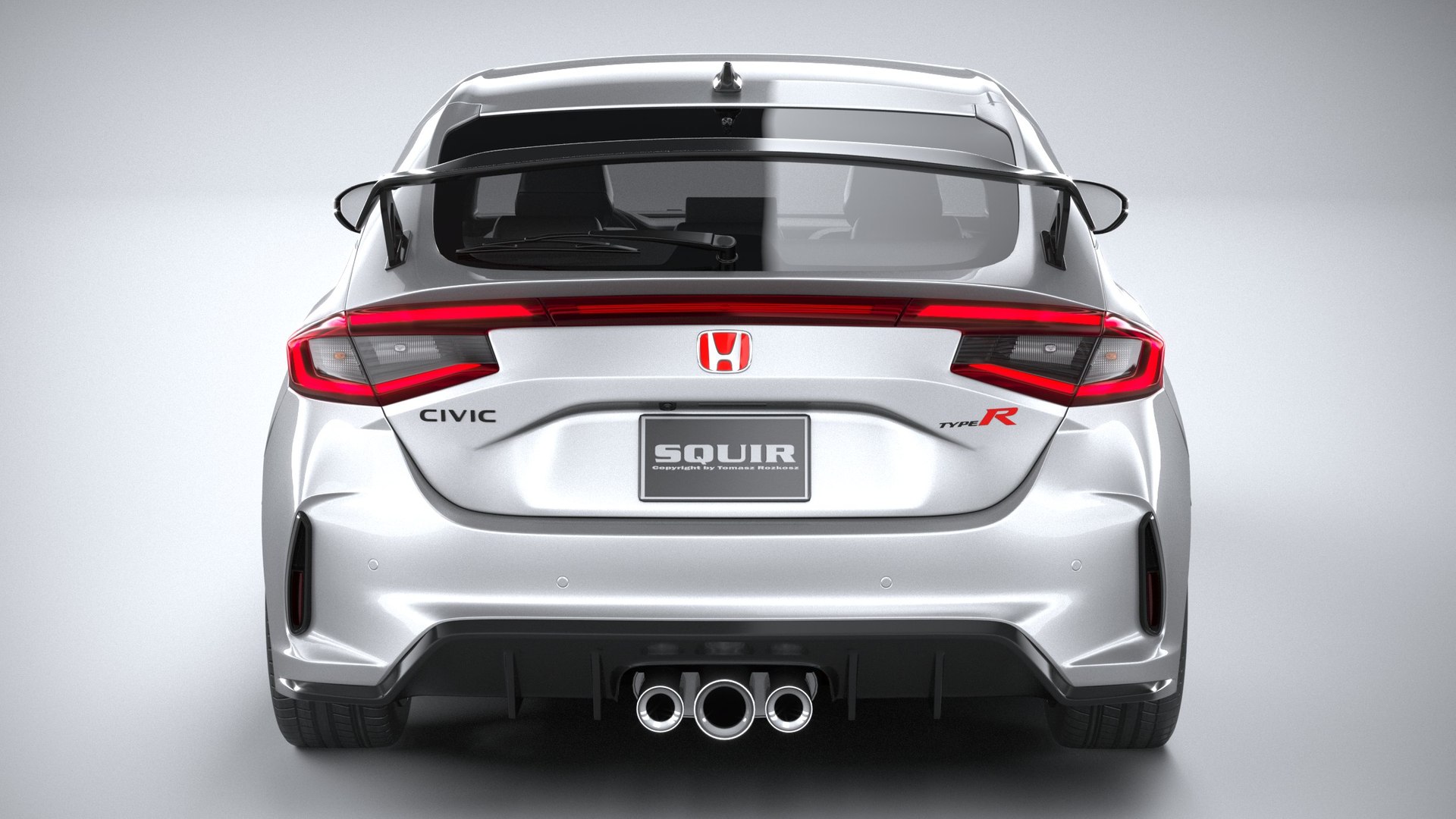 Honda Civic Type R 2023 3D - TurboSquid 1938330