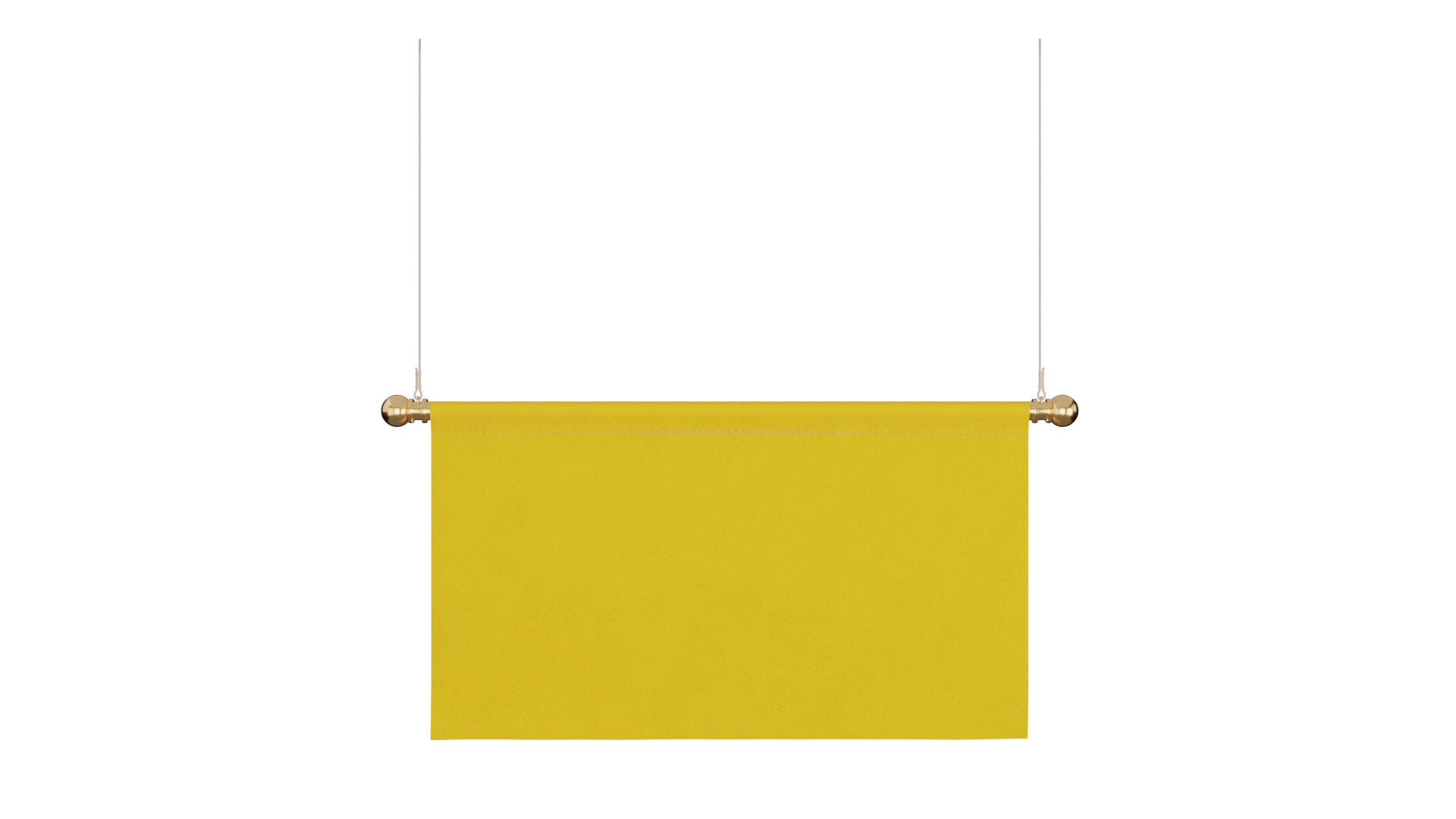 Short Yellow Flag 3D - TurboSquid 2216859