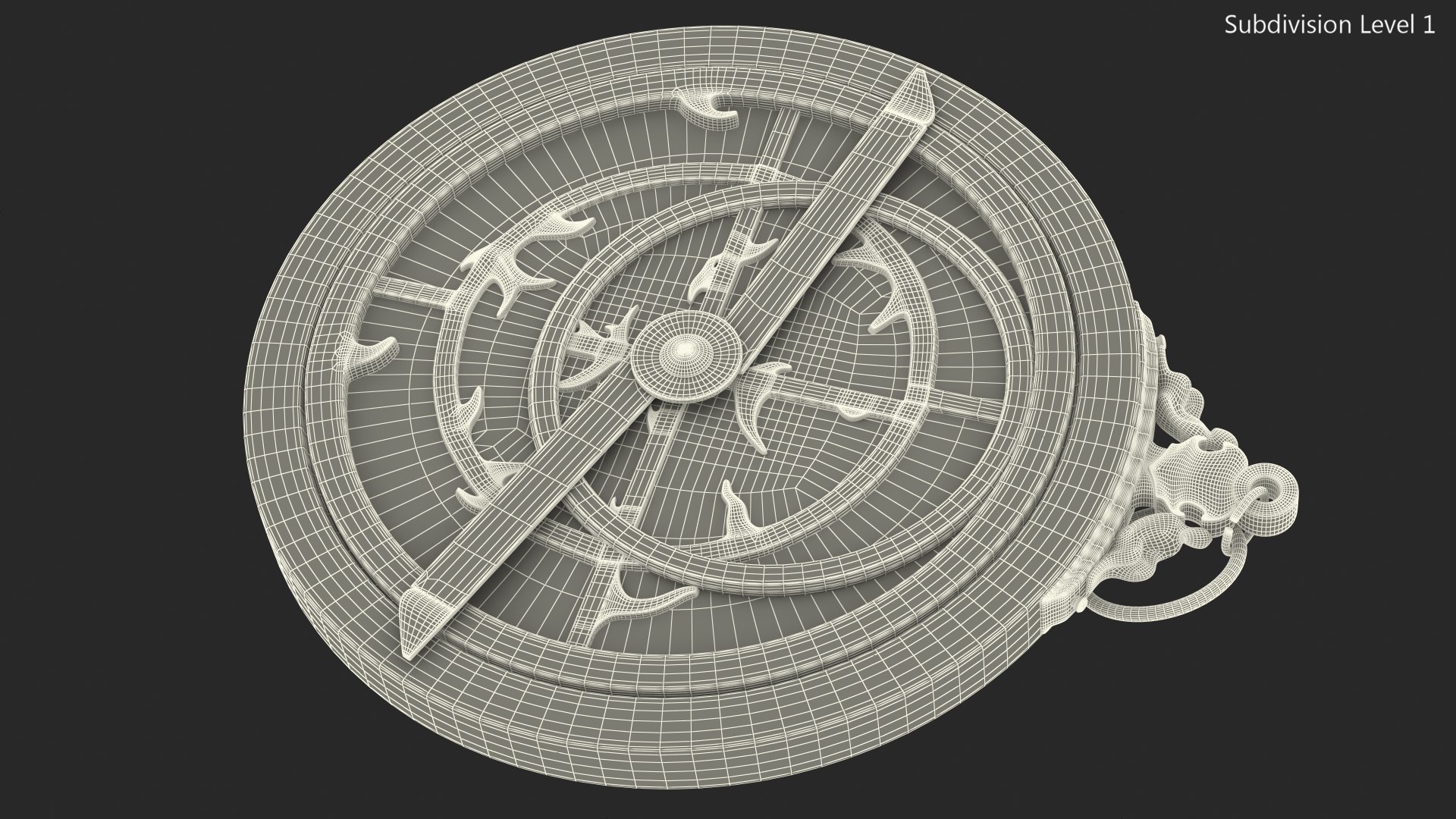 Astrolabe 3D model - TurboSquid 1902559