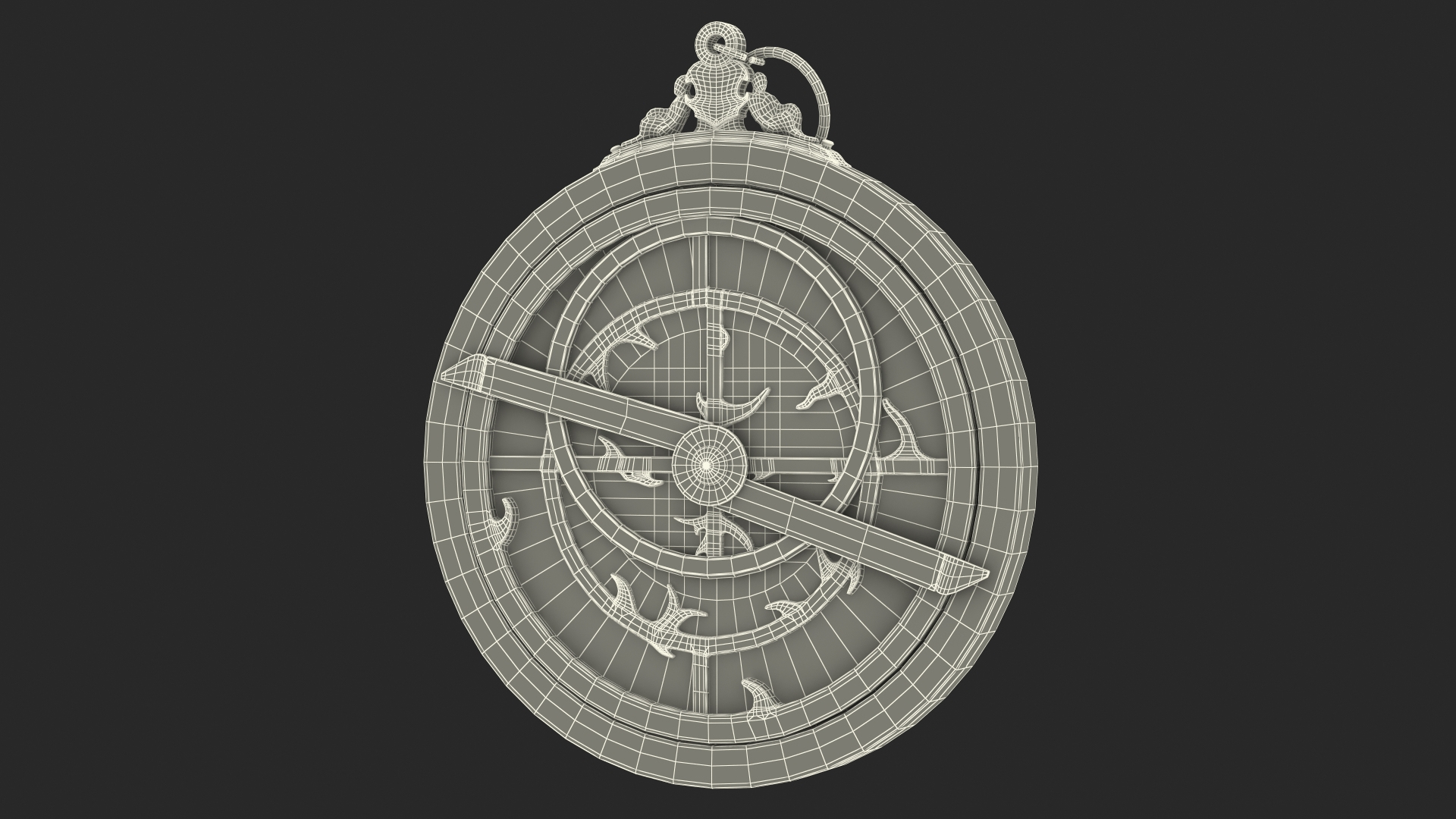 Astrolabe 3D Model - TurboSquid 1902559