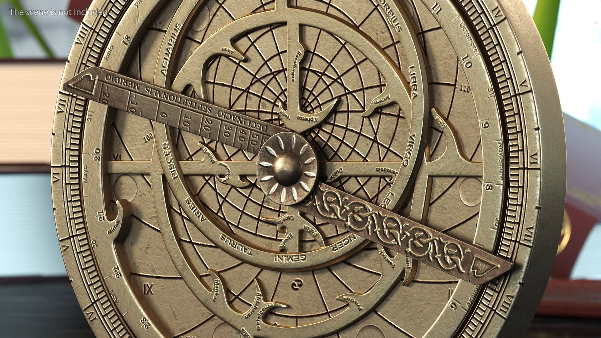 Astrolabe 3D model - TurboSquid 1902559