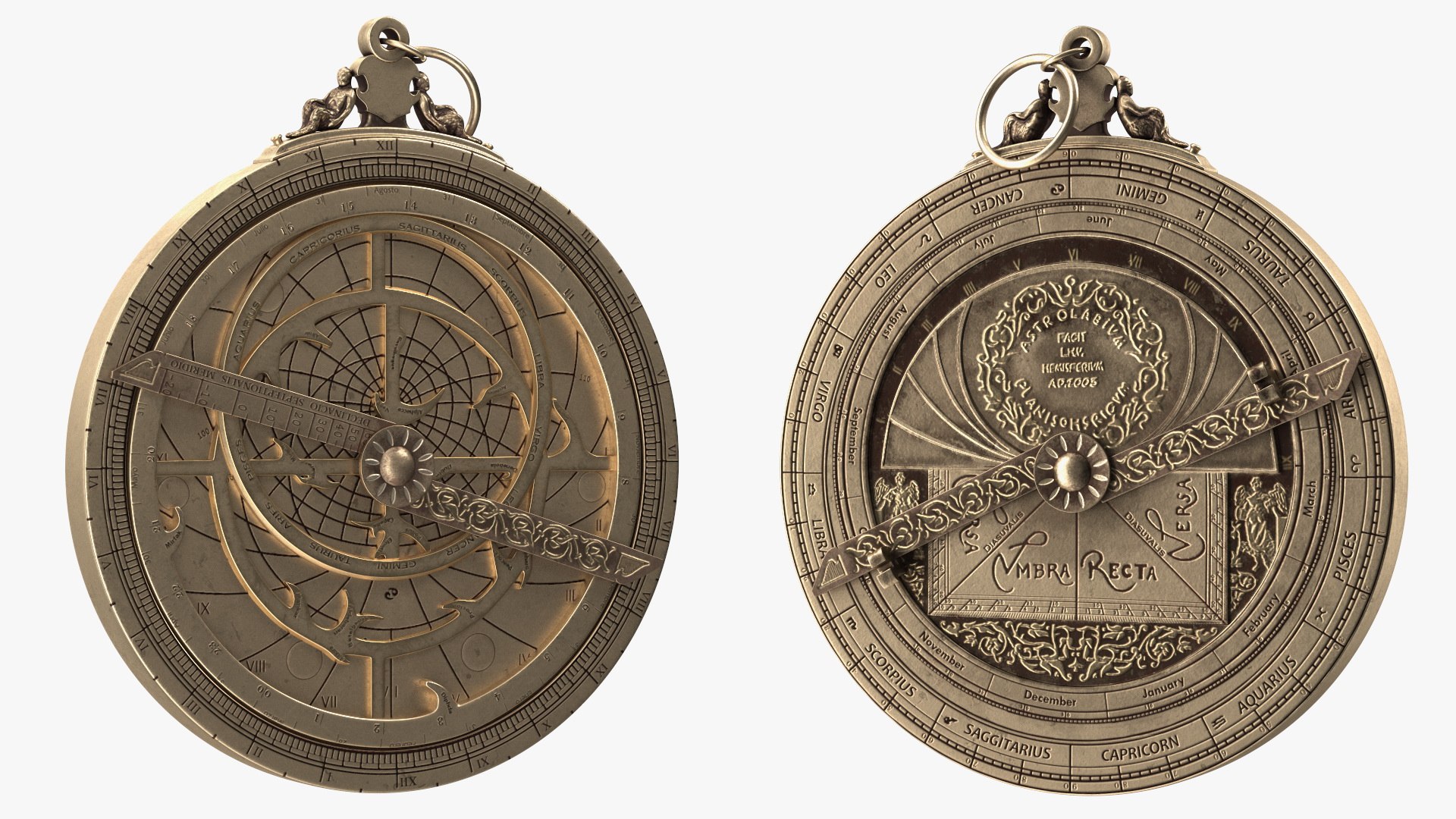 Astrolabe 3D model - TurboSquid 1902559