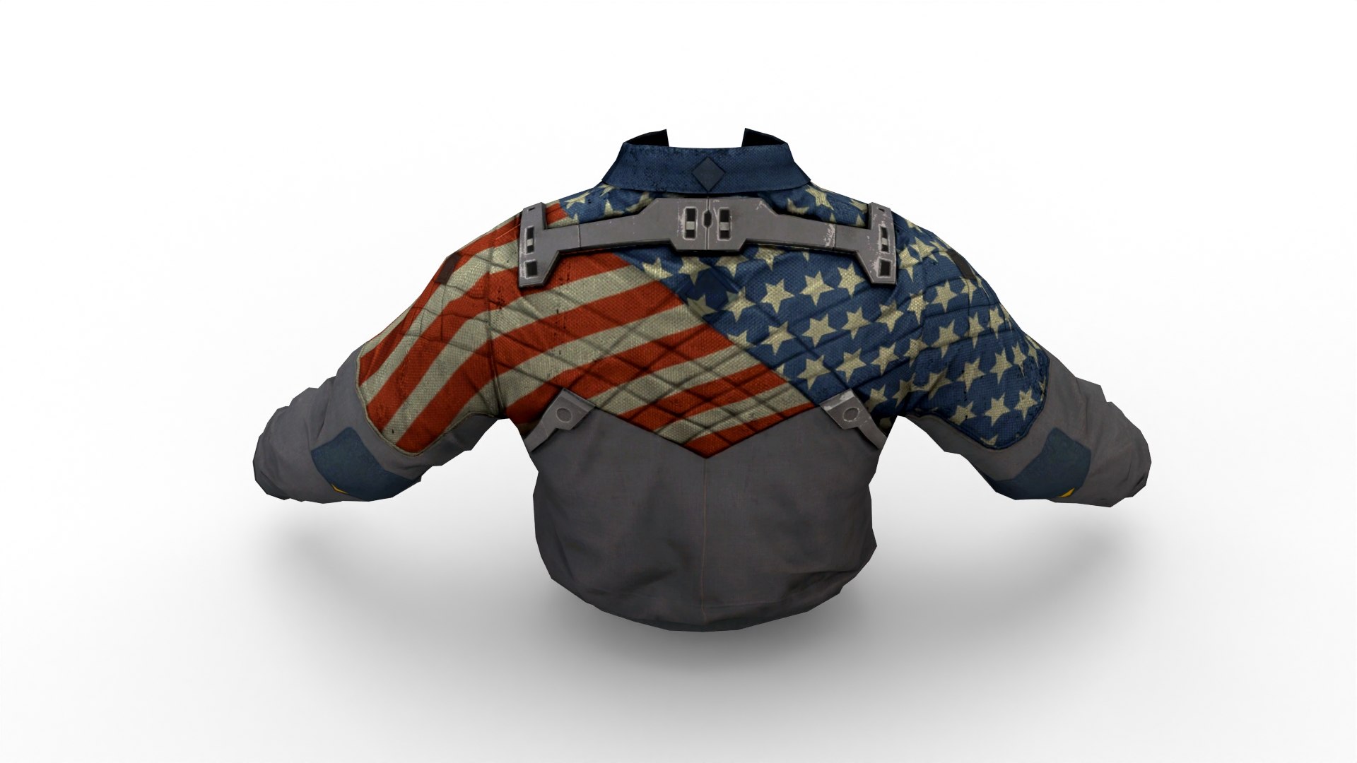 3D Vintage Jacket 3D Model - TurboSquid 2218111