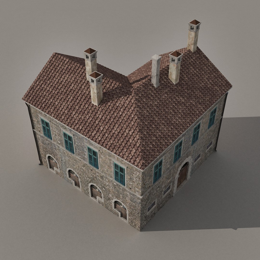 3d Model Building Italian