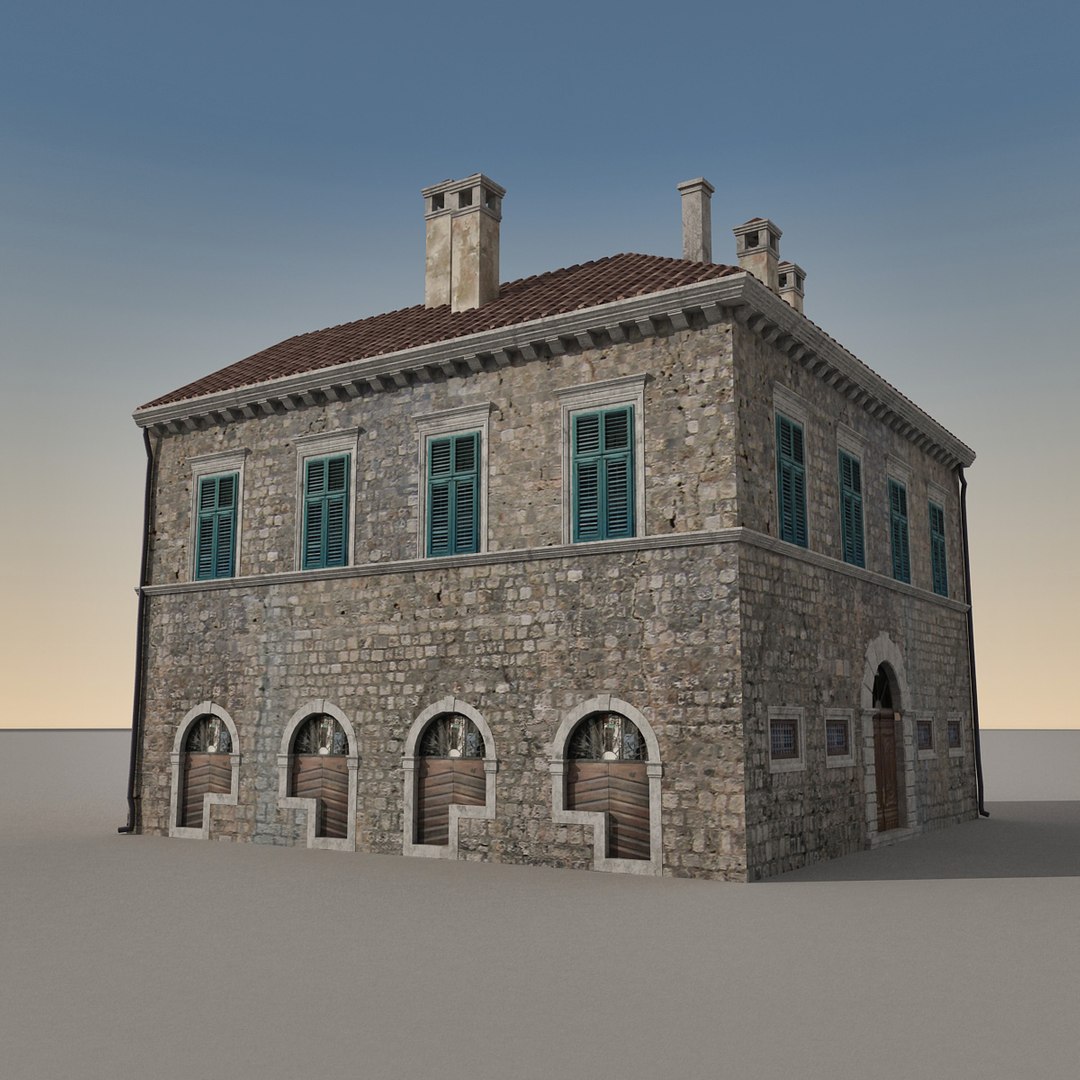 3d Model Building Italian