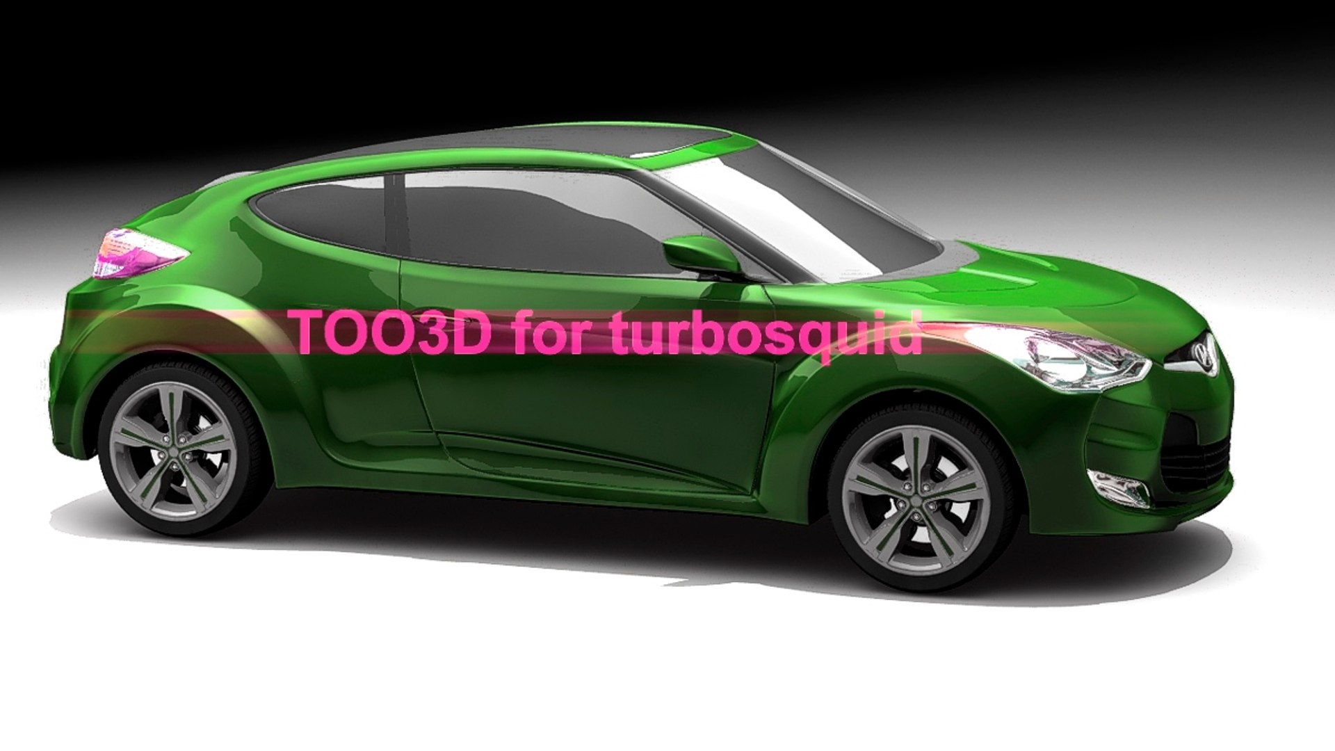 Hyundai Veloster 3d Max