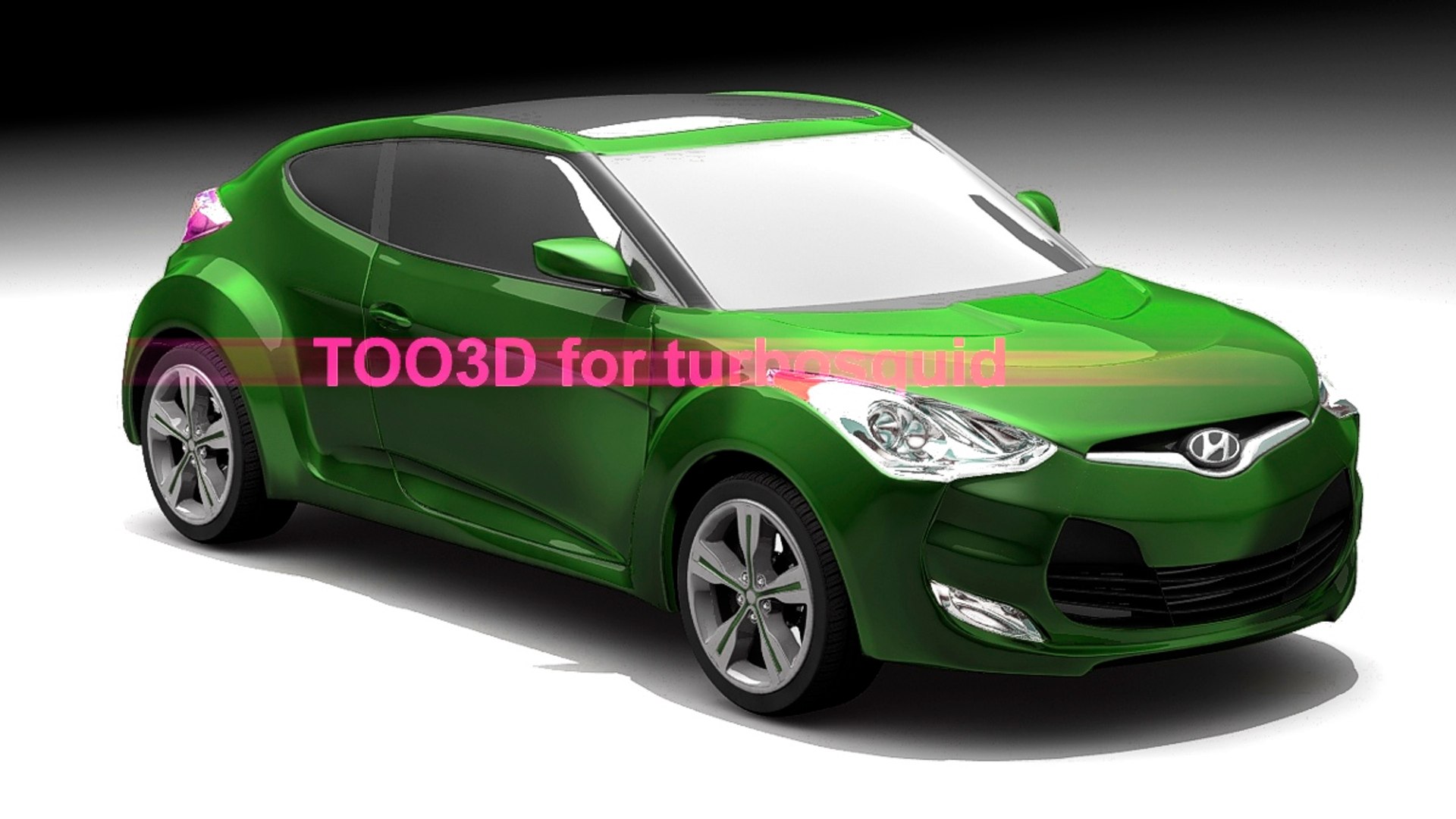 Hyundai Veloster 3d Max