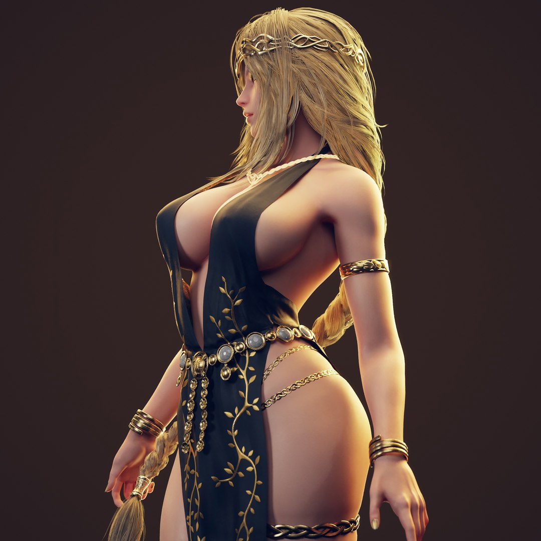 3D Model Queen Marika The Eternal - Game Ready - TurboSquid 2022233