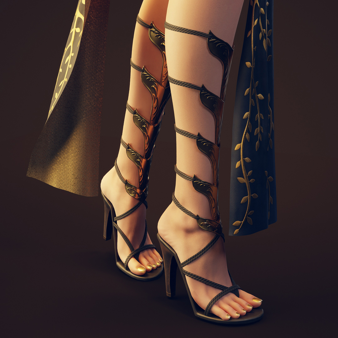 modelo 3d Reina Marika La Eterna - Juego listo - TurboSquid 2022233