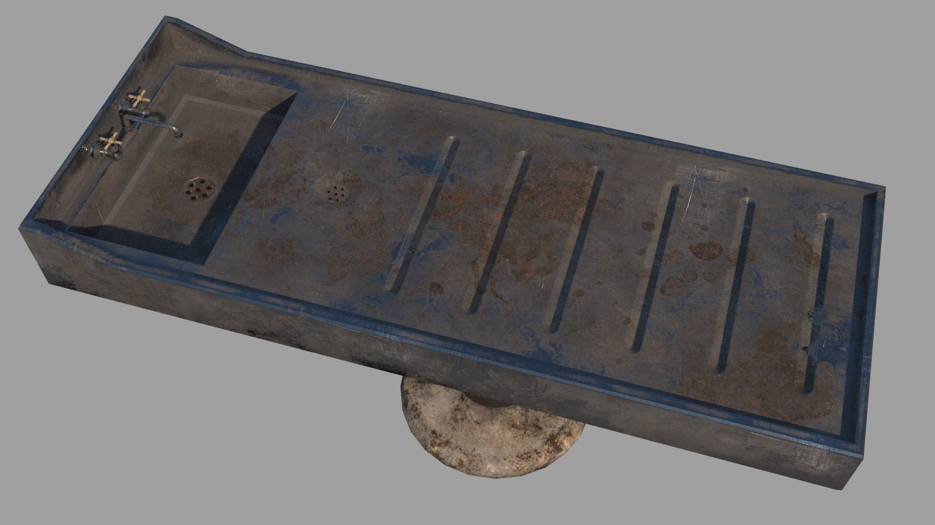 Horror Autopsy Table 3D Model - TurboSquid 1574515