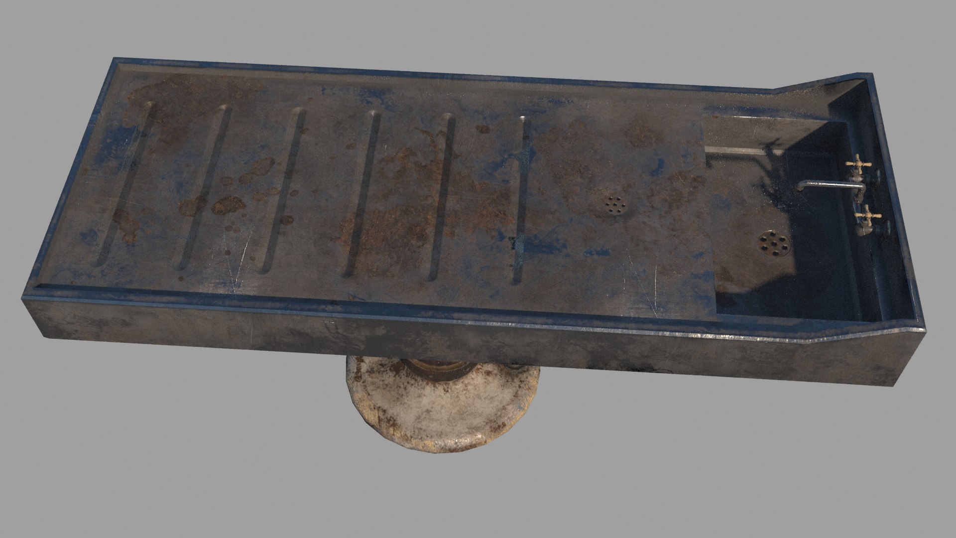 Horror Autopsy Table 3D Model - TurboSquid 1574515