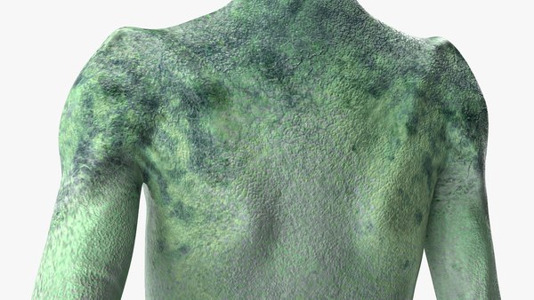 3D green alien walking pose model - TurboSquid 1628927