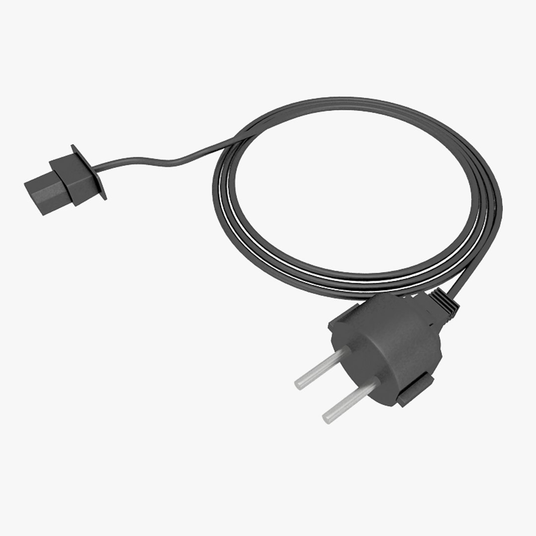 3d model computer cable