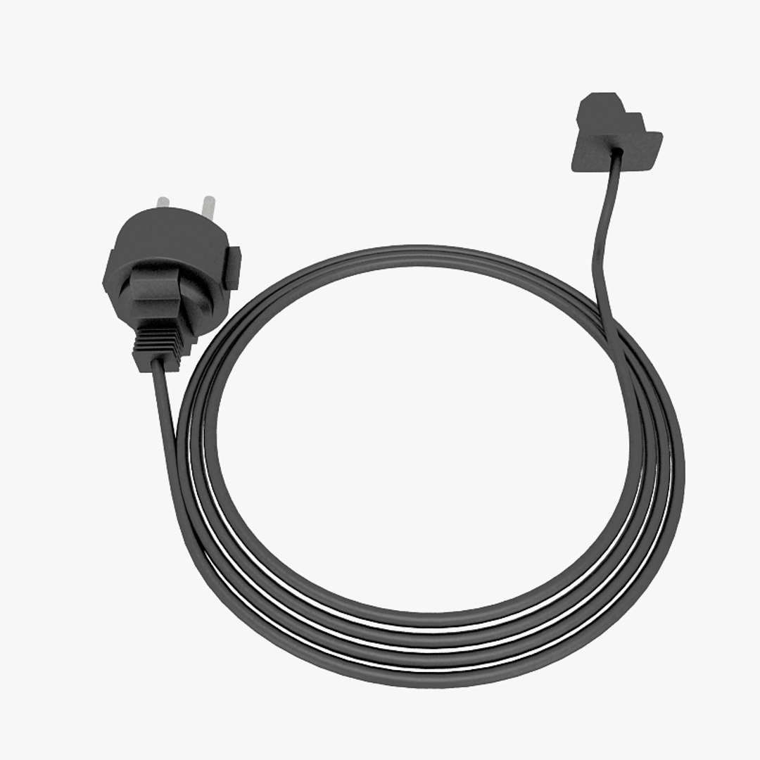 3d model computer cable
