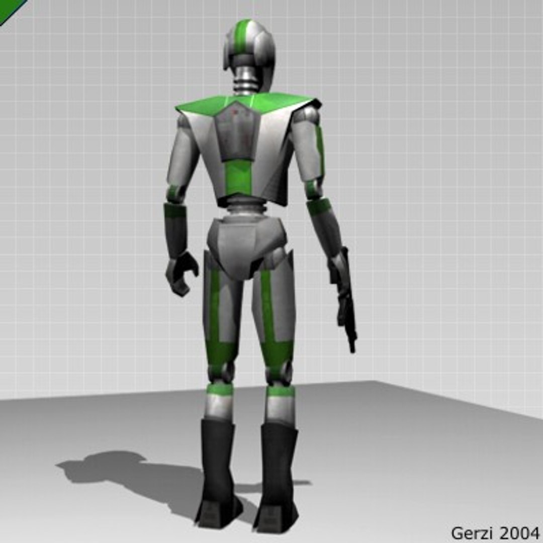 Battle Droid 3d Model