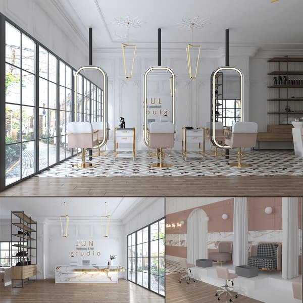 Beauty Salon 3D Models for Download | TurboSquid