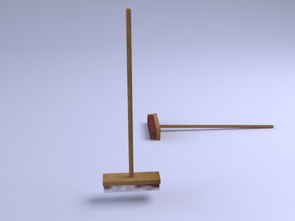 free broom 3d model