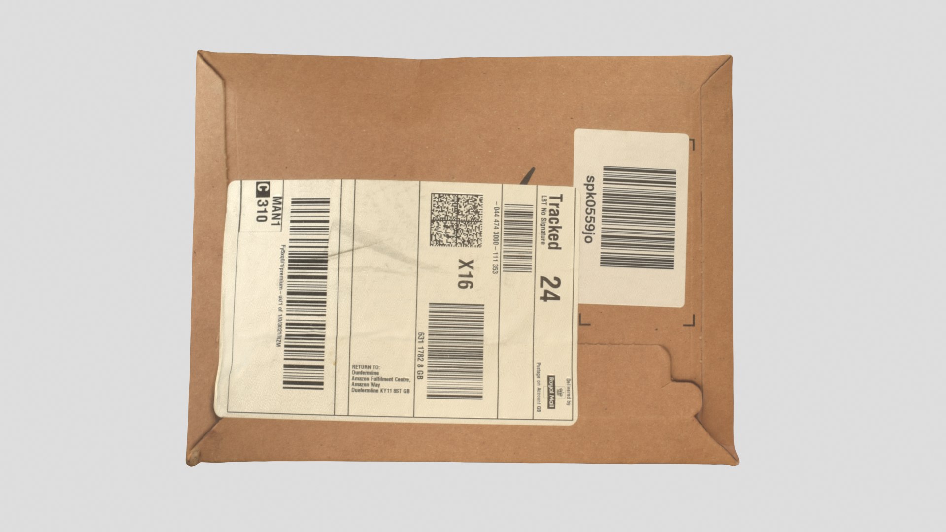 3D Parcel Letter Package Model - TurboSquid 1617406