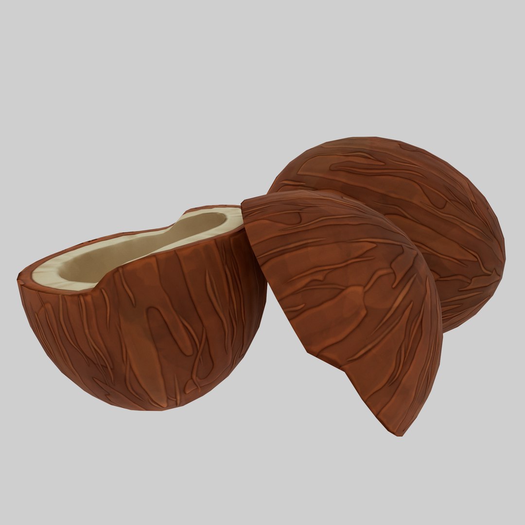 Coconut Model - TurboSquid 2319208