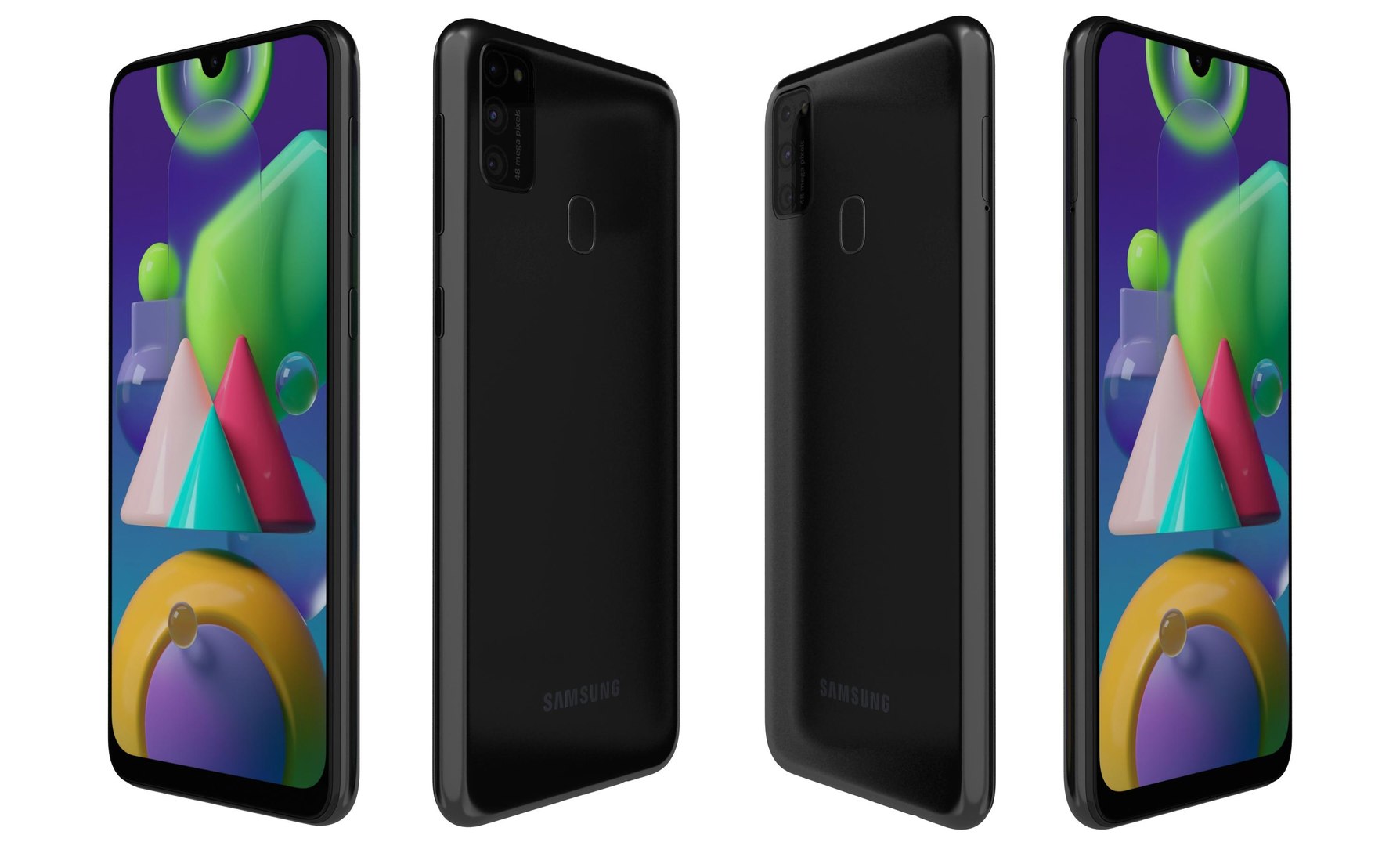 Samsung Galaxy M21 Colors 3D Model - TurboSquid 1542670