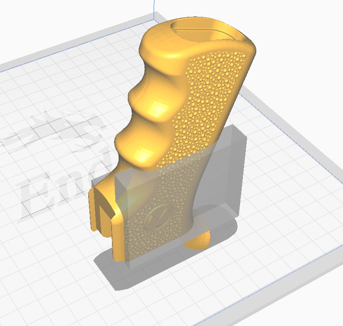 3D AR Grip 3D Printed Model - TurboSquid 2227760
