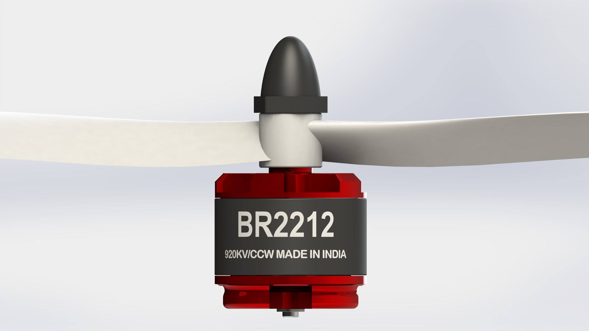 Brushless DC Motor With 1045 Propellers 3D Model - TurboSquid 1736982