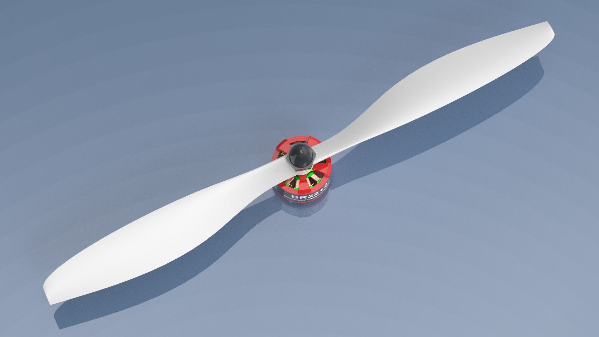 Brushless DC Motor With 1045 Propellers 3D Model - TurboSquid 1736982