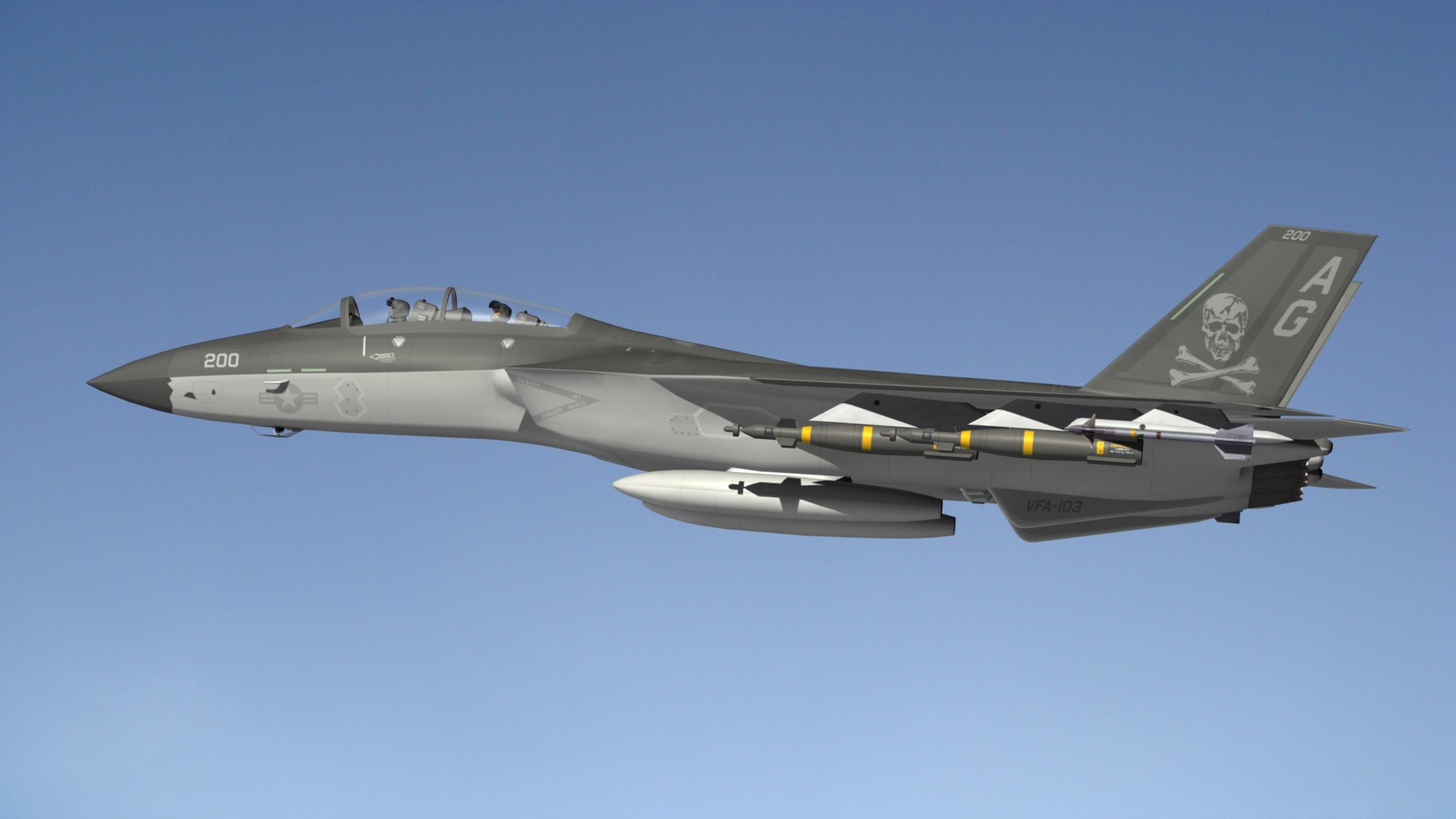 Fictional Fighter Jet 3D model - TurboSquid 1794811