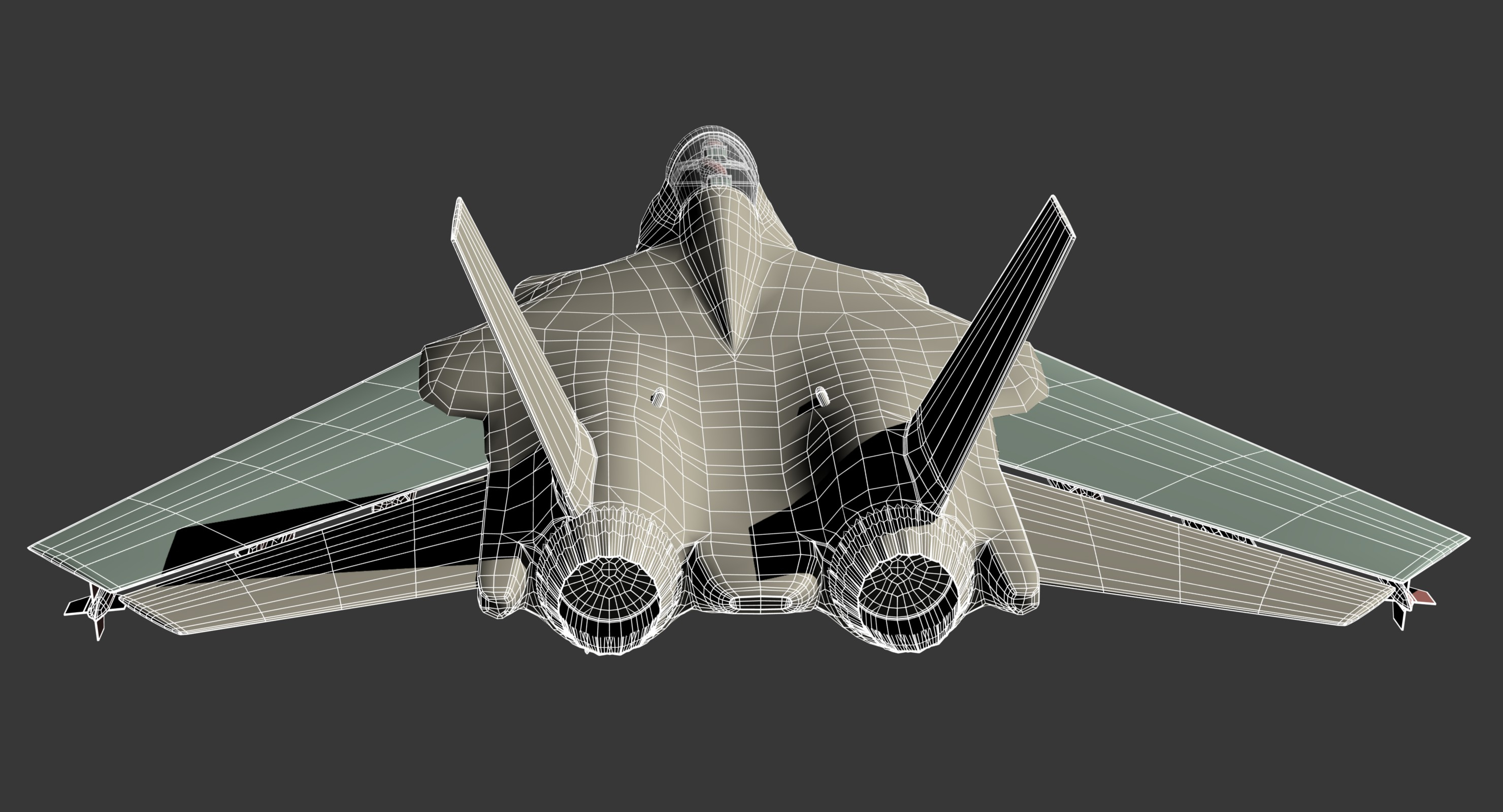 Fictional Fighter Jet 3D model - TurboSquid 1794811