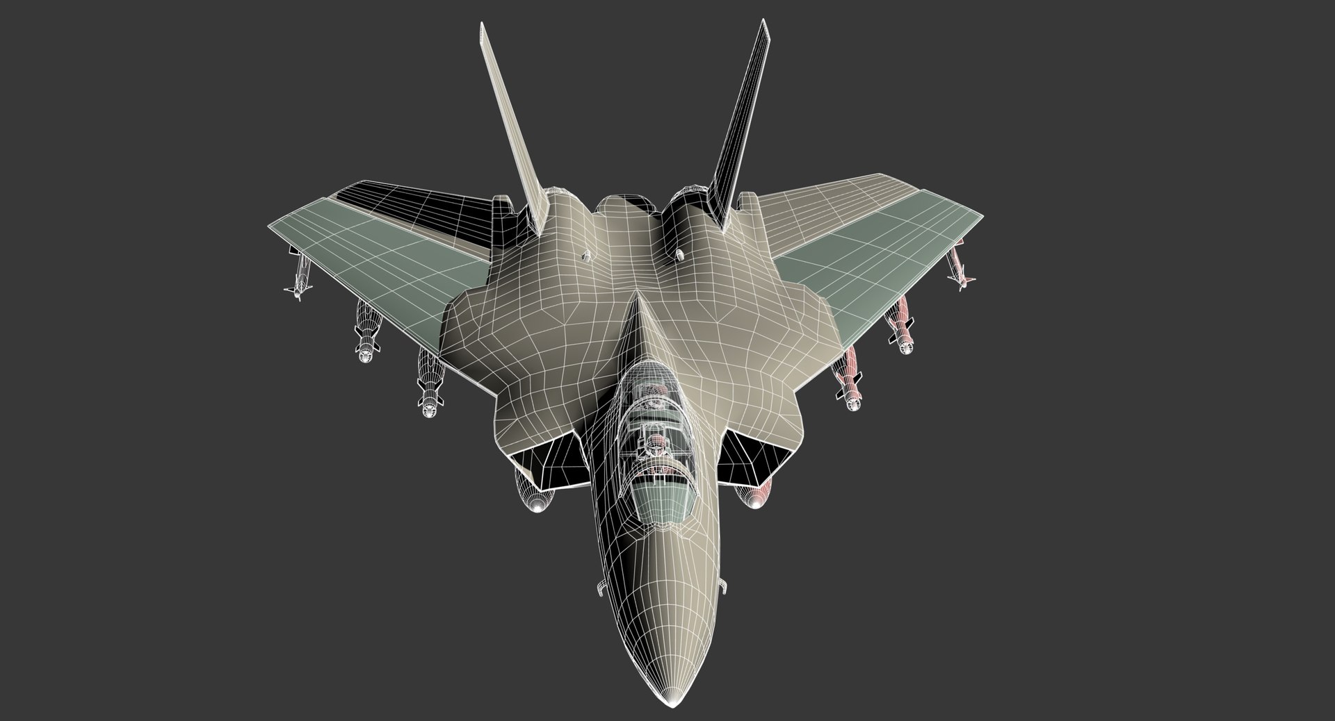 Fictional Fighter Jet 3D model - TurboSquid 1794811