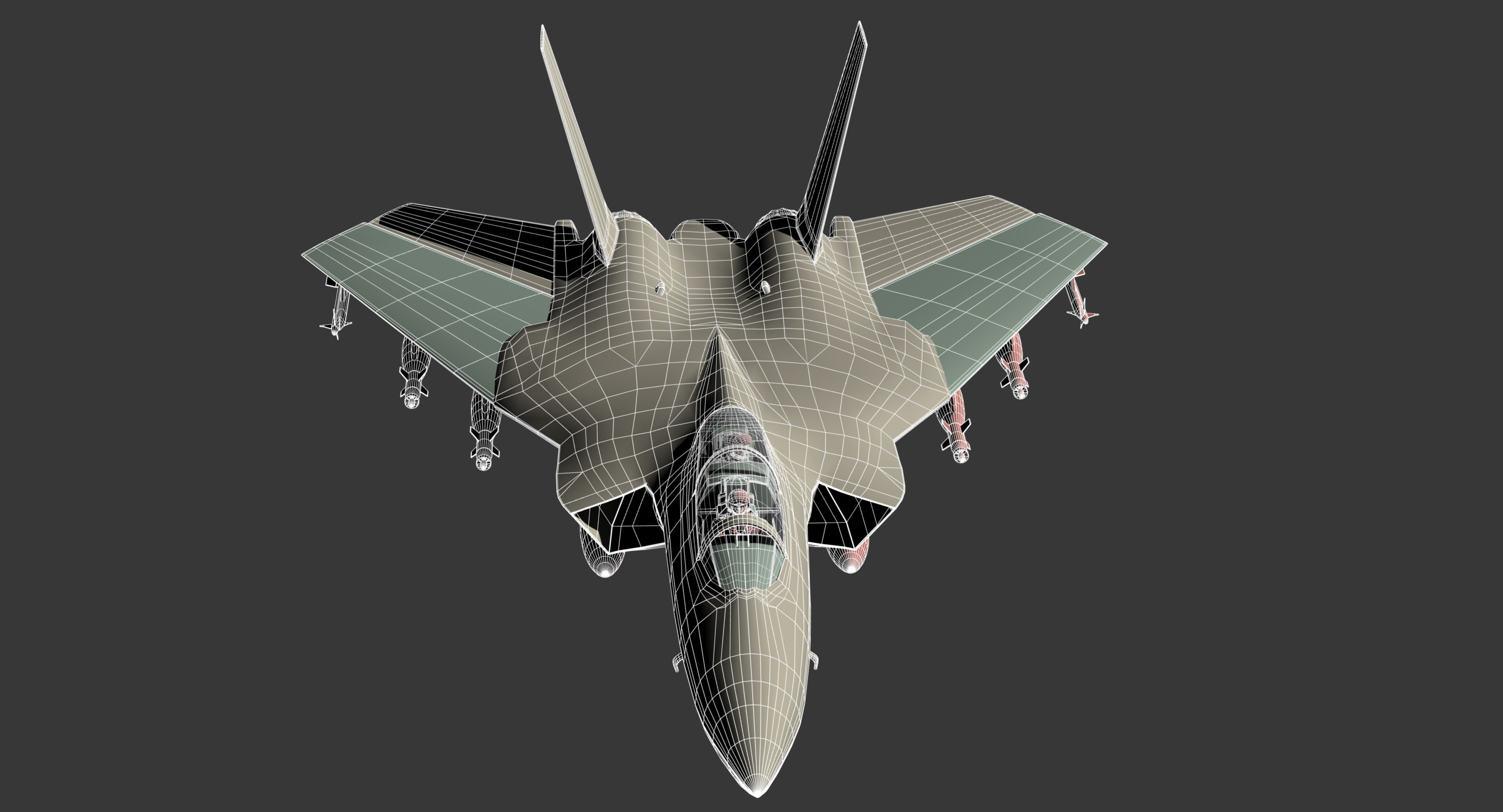 Fictional Fighter Jet 3D model - TurboSquid 1794811
