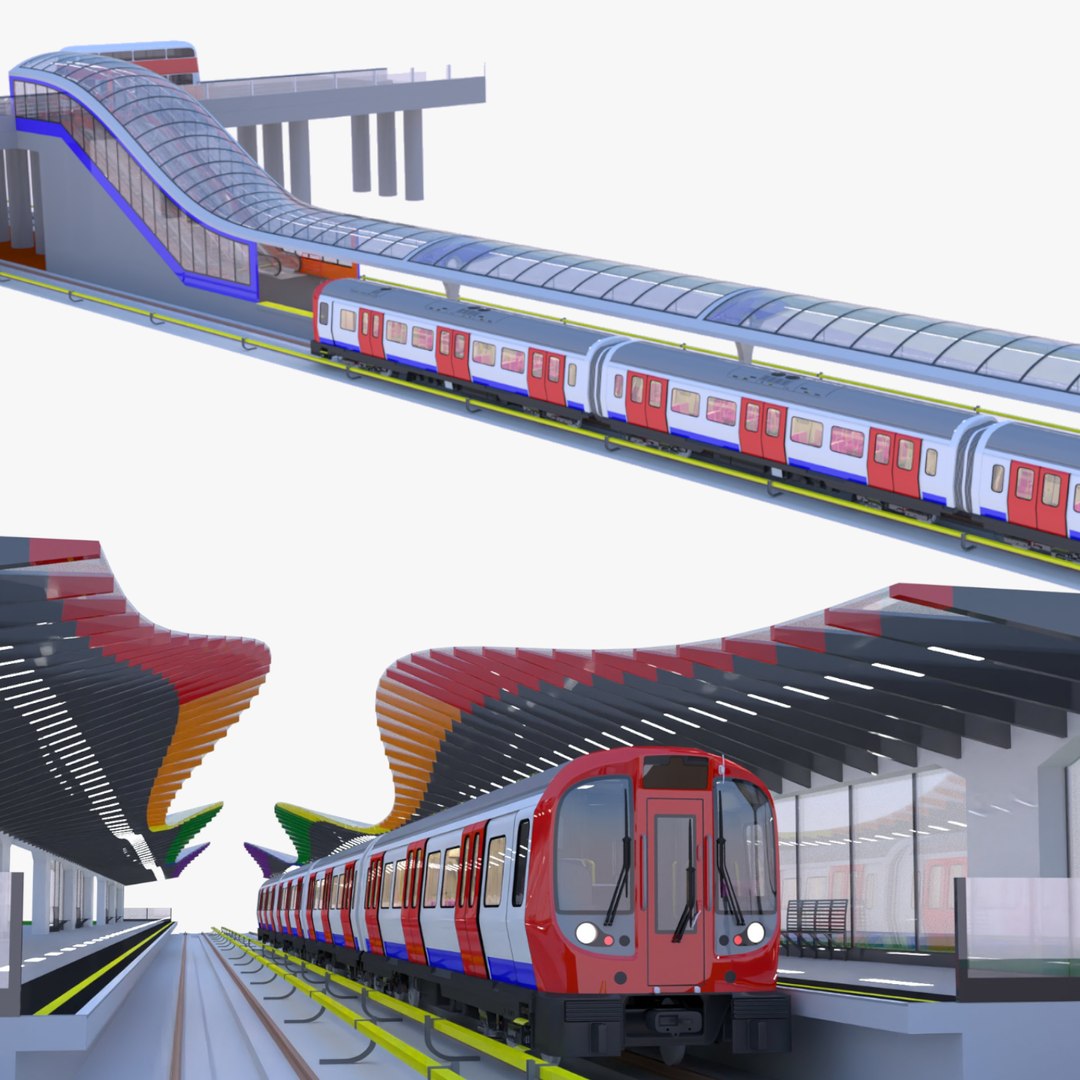 London Metro Stations III 3D - TurboSquid 2307131