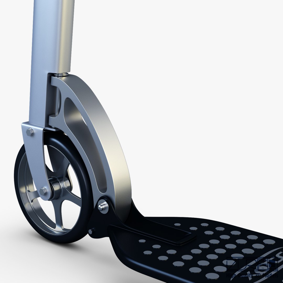 3d xootr mg black model