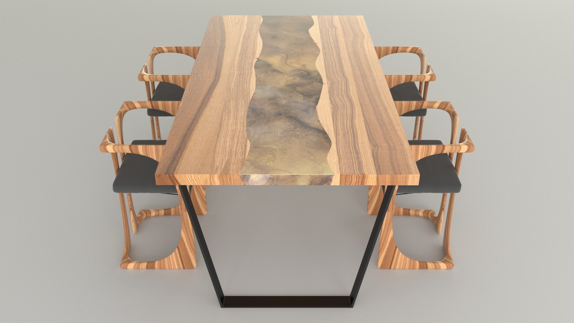 Epoxy Table 3D Model - TurboSquid 1696183