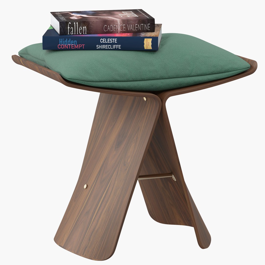 Vitra Butterfly Stool 3D Model - TurboSquid 1459135