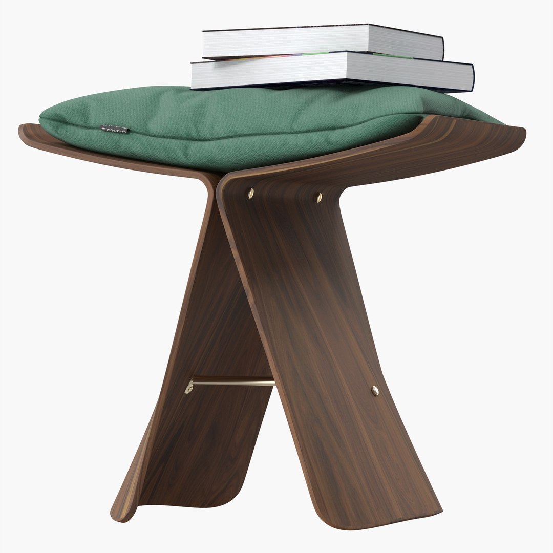 Vitra Butterfly Stool 3D Model - TurboSquid 1459135