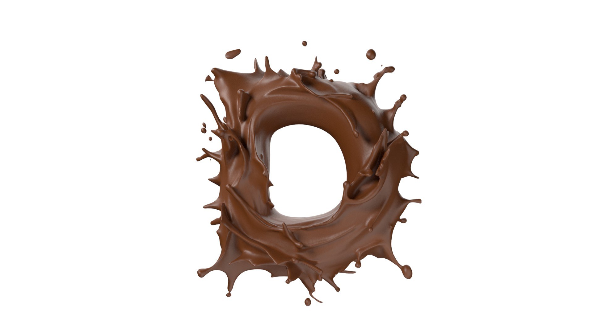Chocolate Alphabets A To Z Model - TurboSquid 2370723