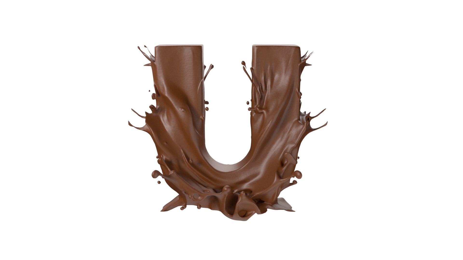 Chocolate Alphabets A To Z Model - TurboSquid 2370723