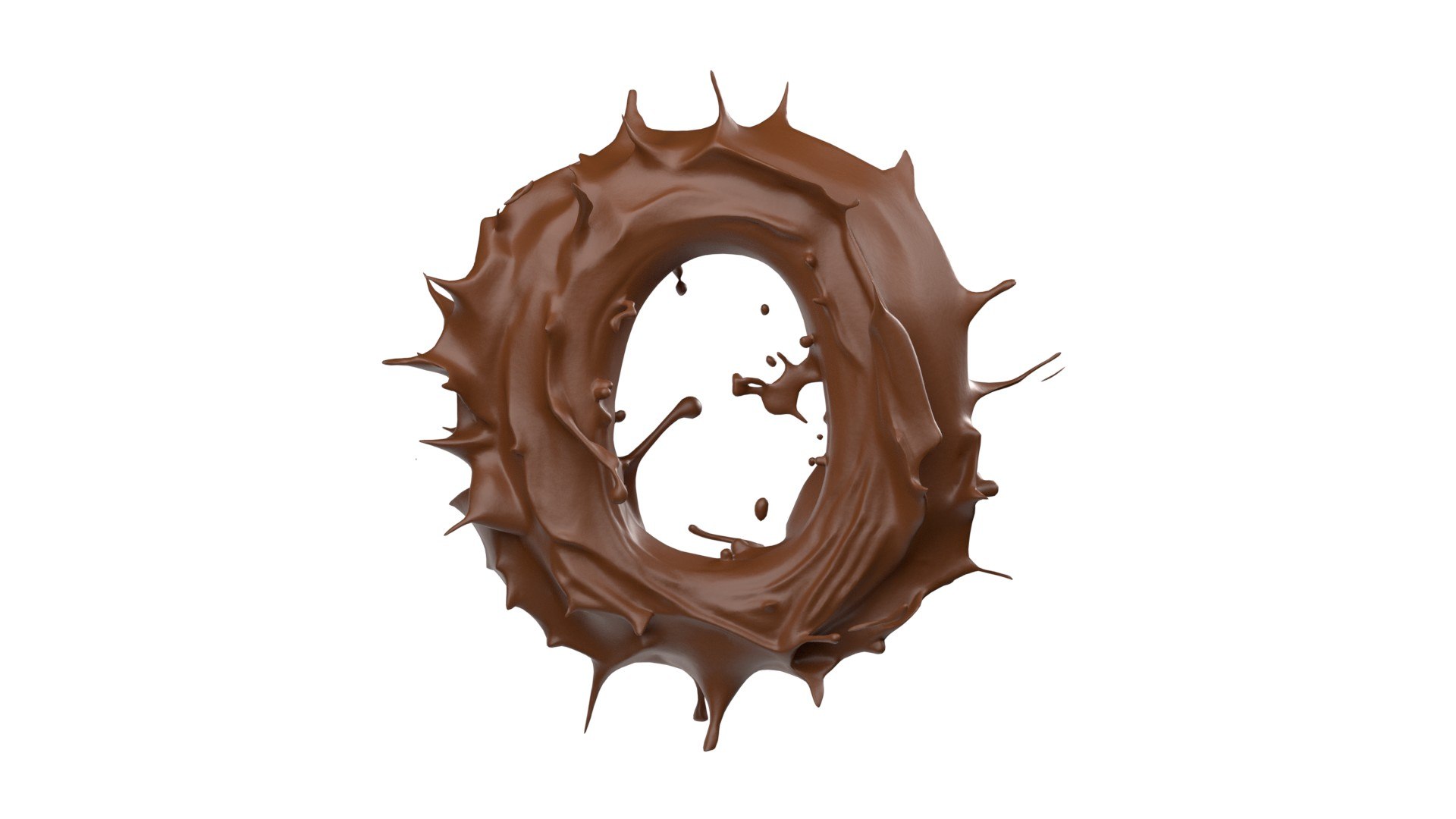 Chocolate Alphabets A To Z Model - TurboSquid 2370723
