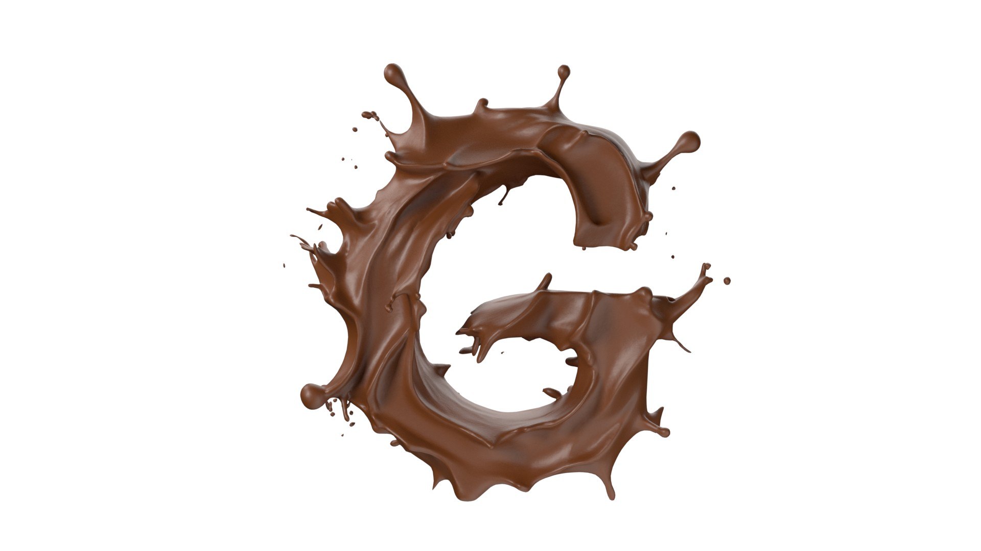 Chocolate Alphabets A To Z Model - TurboSquid 2370723
